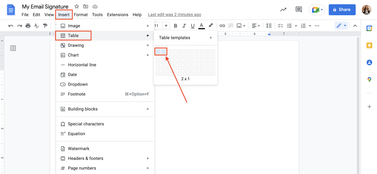 How to create a professional email signature in Gmail | Erin Gibson
